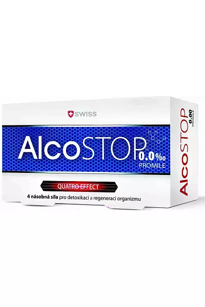 AlcoStop pro detoxikaci po užívání alkoholu — Vitalita.cz